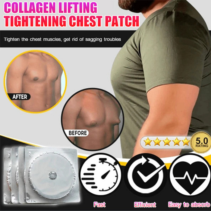 Improving sagging skin and collagen lifting and tightening chest patch ...