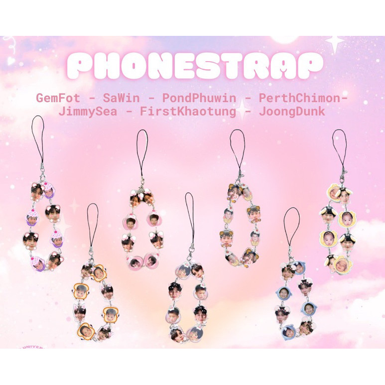 PHONESTRAP with many OTPs | ACGIFT idol swing phone hanger | Shopee ...