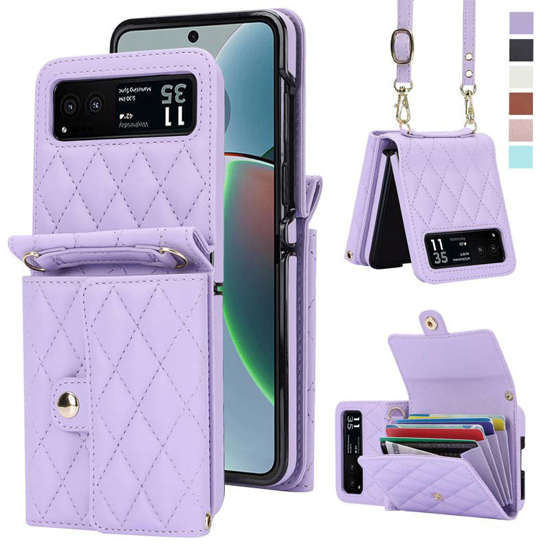 for Motorola Moto Razr 40 Ultra 2023 Wallet Case with Card Holder, Anti ...