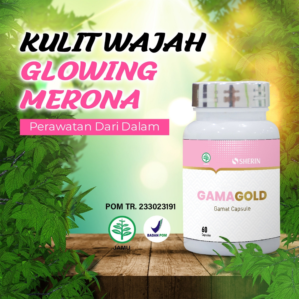 Gamagold Gamat Gold Capsules Brighten Bright Glowing Face 100% Original ...