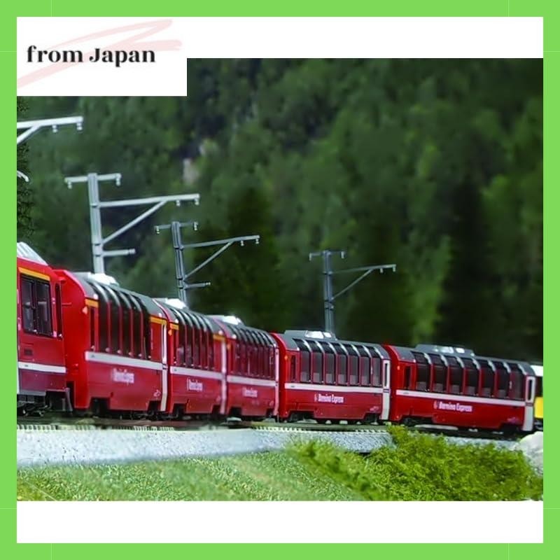 KATO N Gauge Rhaetian Railway Bernina Express New Logo Basic Set 3 Cars ...