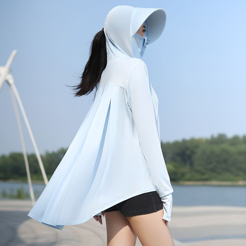 2024 Fashionable Sun Protection Jacket for Women: Long and Thin Summer ...