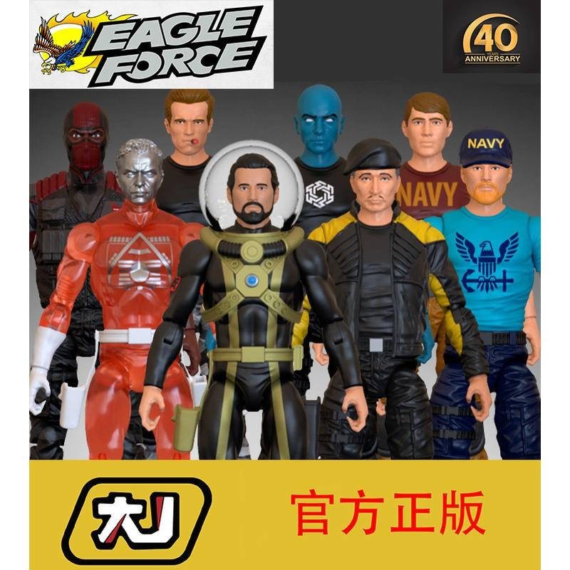 [Domestic Ready Stock] Official Eagle Force Eagle Force Eagle Force 6 Wave 1/18 13.3cm Movable ...