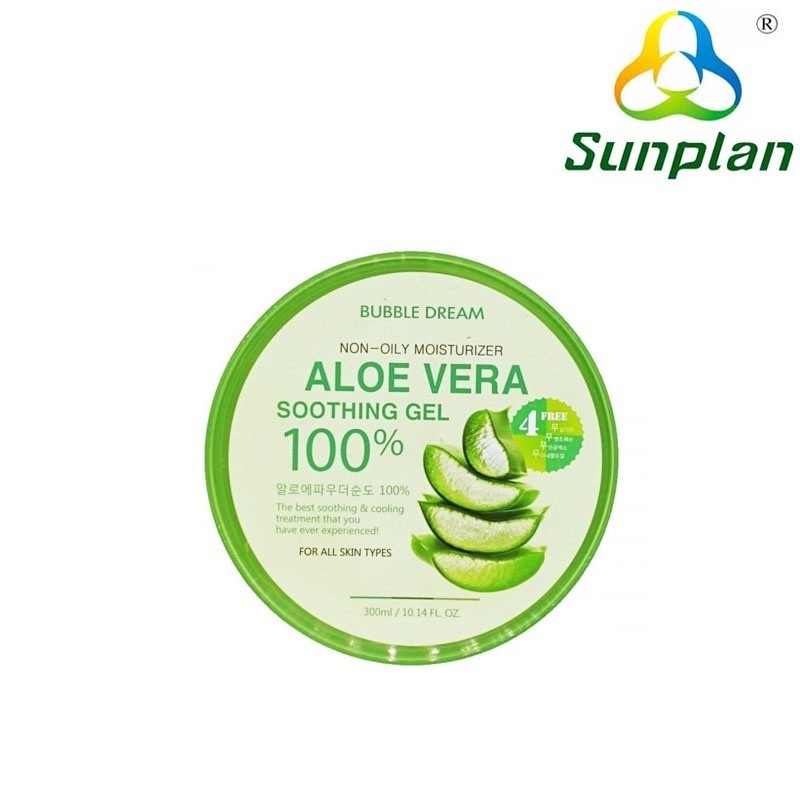 Sunplan BUBBLE DREAM - 100% Aloe Vera Soothing Gel 300ml | Shopee Philippines