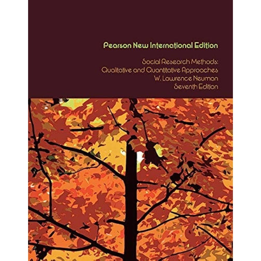 Social Research Methods 7th Seventh Edition - W Lawrence Neuman ...