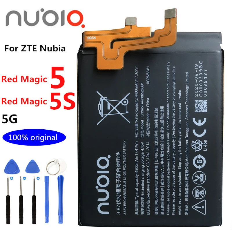 Original 4500mAh Li3945T44P8H526391 New Battery for ZTE Nubia Red Magic ...