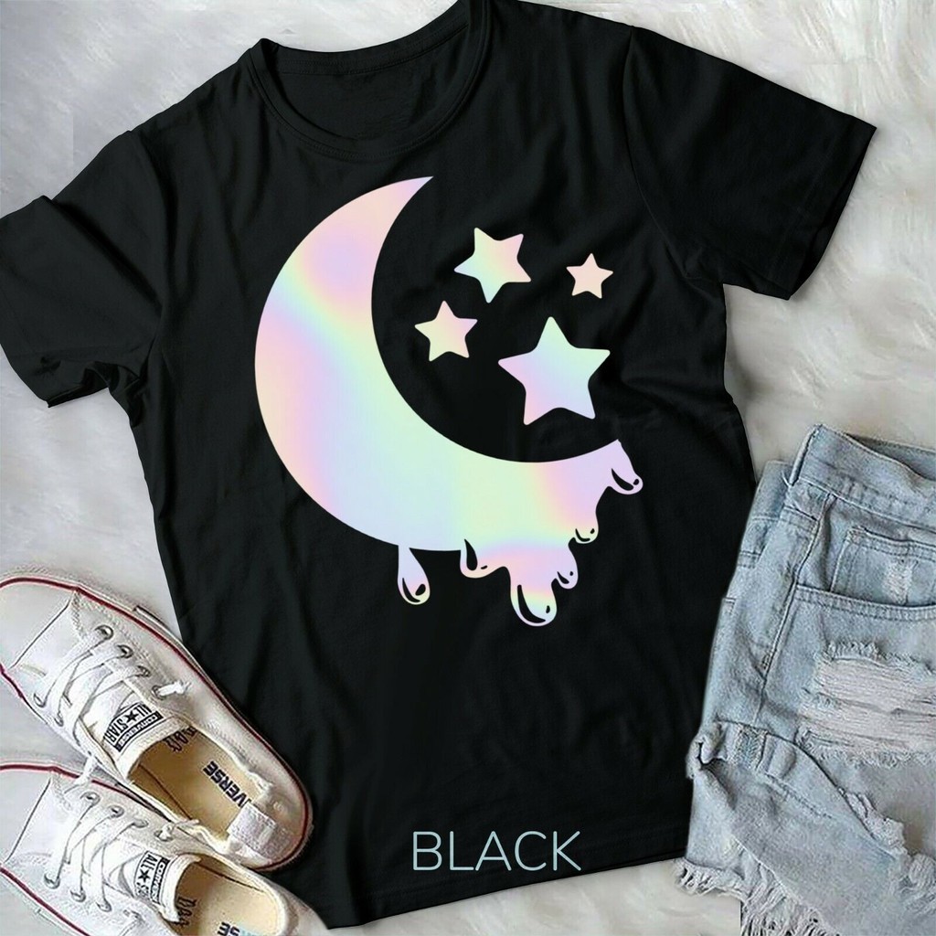 Pastel Goth Moon With Stars. Kawaii Pastel Goth Design Gift - Unisex ...