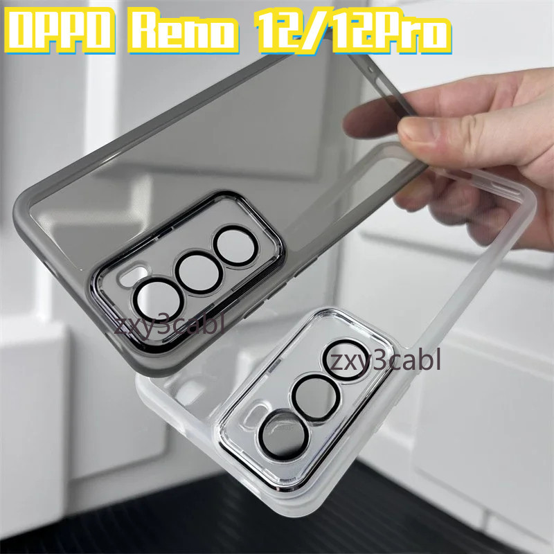 Casing For OPPO Reno 12 Pro 5G 2024 Transparent Soft Case Thin Clear ...