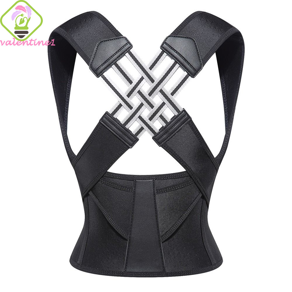 AVALENTINE Back Posture Corrector, Adjustable Open Shoulder Anti-camel ...