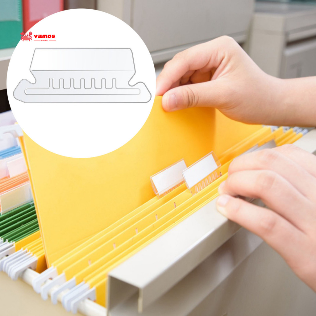 [Ready stock] File Folder Tabs Adjustable Folder Tabs 120pcs Hanging ...
