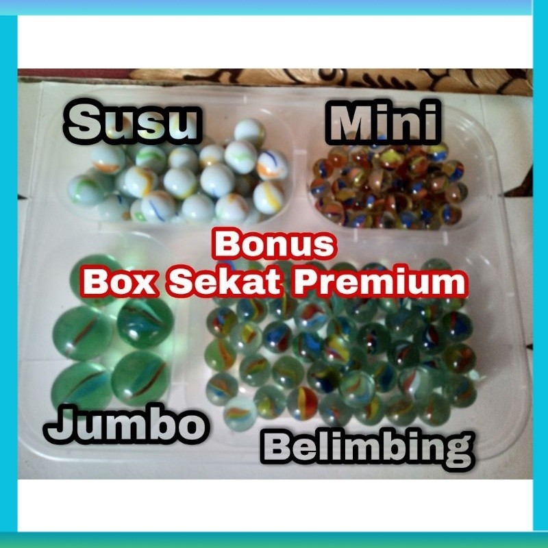 Mixed Marbles 1 Box Premium Contains 140 Pcs | Shopee Philippines