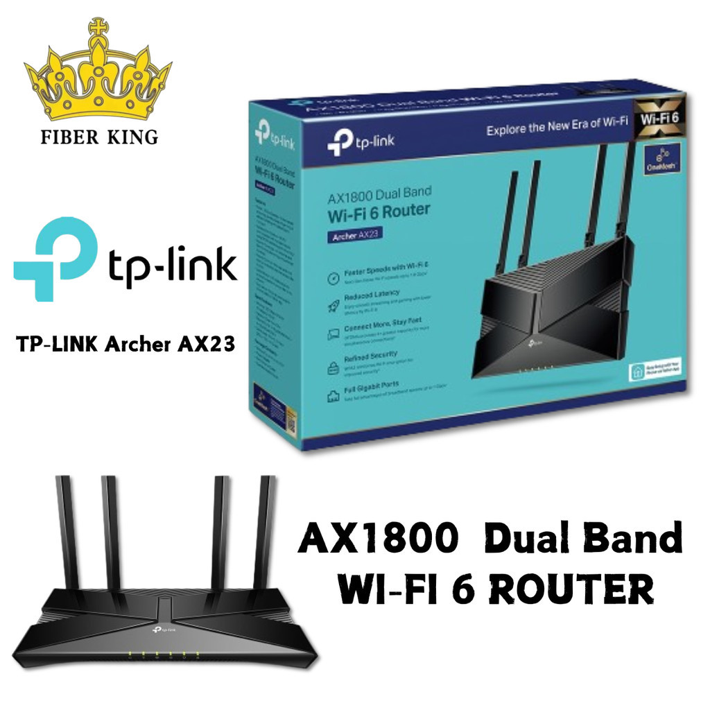 TP-LINK Archer AX23 AX1800 Dual-Band Wi-Fi 6 Router | Shopee Philippines