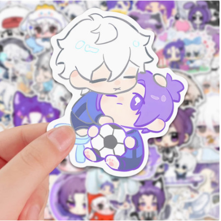 [Waterproof] Nagi x Reo Blue lock Sticker 70 super cute pieces | Shopee ...