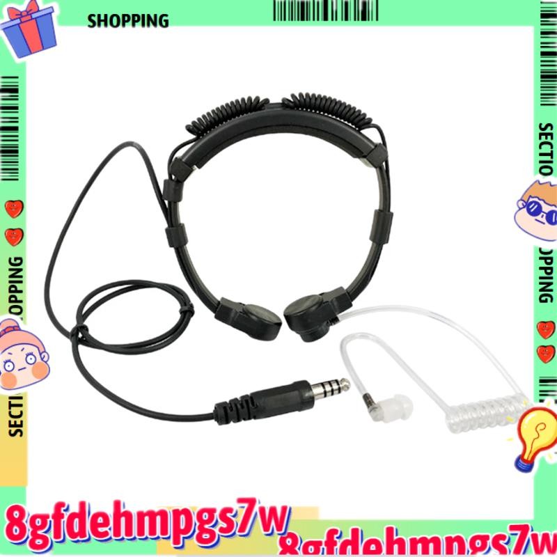 Throat Mic,Retractable Heavy-Duty Throat Control Microphone Headset ...
