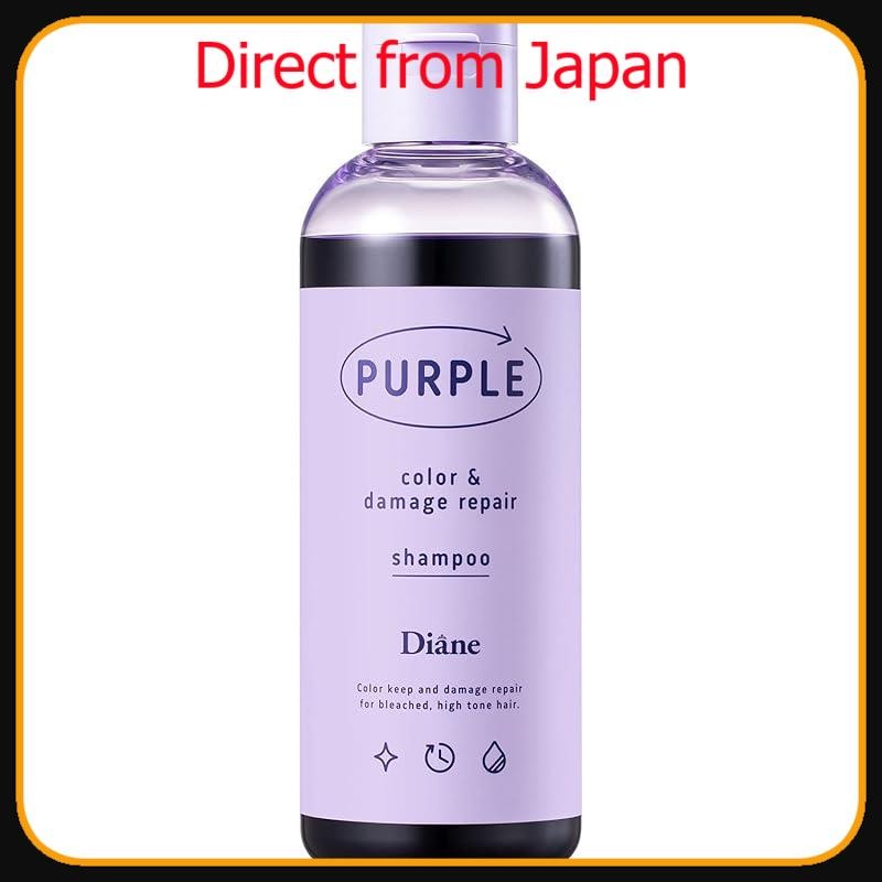Diane Diane Color Shampoo Purple [Color charge & damage repair with ...