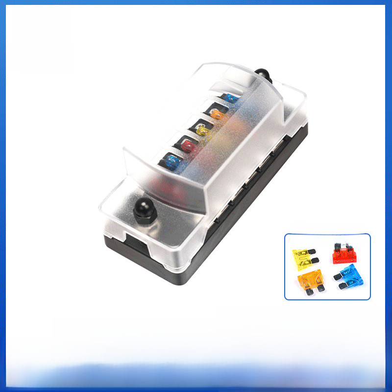 2025 New Style Fuse Box 6-Channel Independent Positive Negative Pole ...