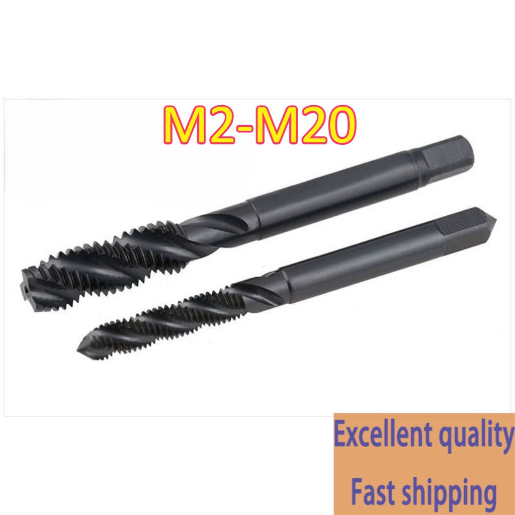 Black Spiral Tap (Metric) Machine Tap M2-M20 (Y18) | Shopee Philippines