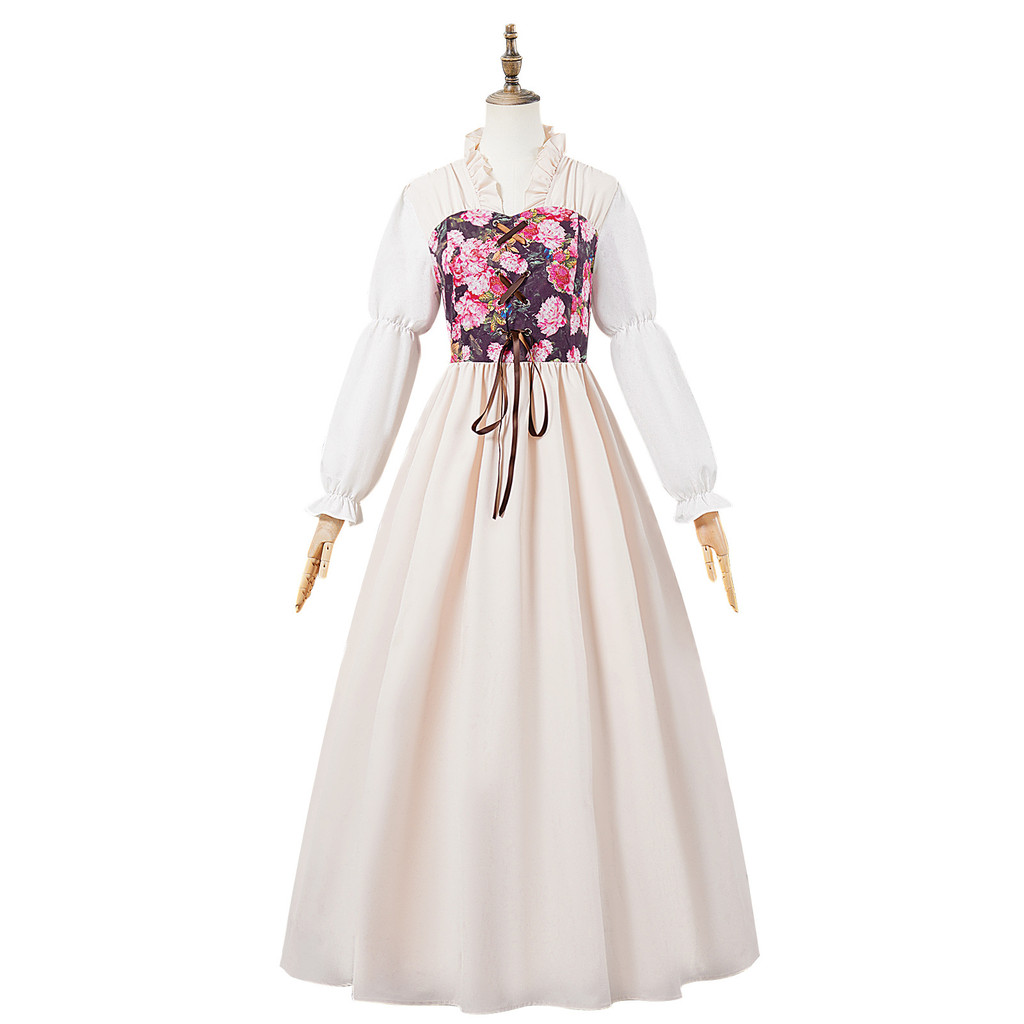Medieval Victorian Vintage Cosplay Costume Halloween Elegant Corset ...