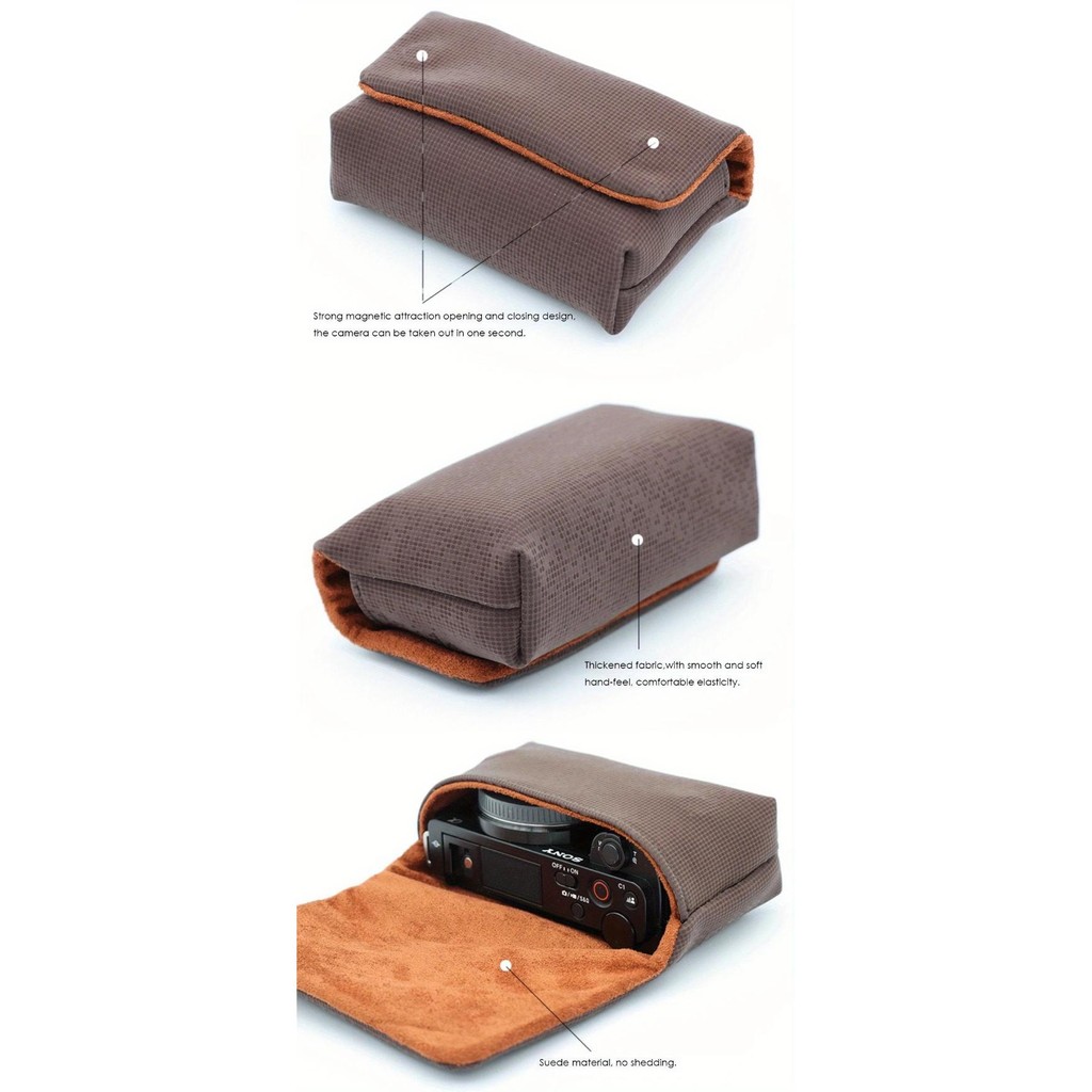 Camera Storage Bag for KODAK PIXPRO FZ55 C1 for Fuji XM5 X-M5 For Ricoh ...