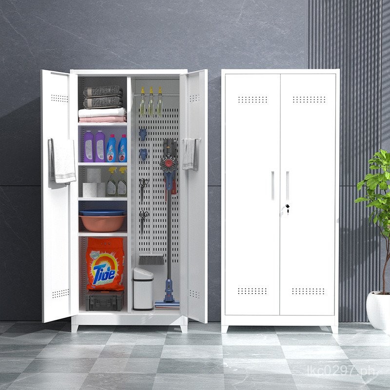 Balcony Cleaning Cabinet Cleaning Tools Household Broom Storage ...