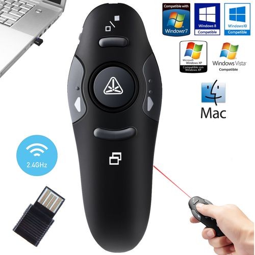 PPT Wireless USB Presentation Pen PowerPoint Slide Controller DK02 ...