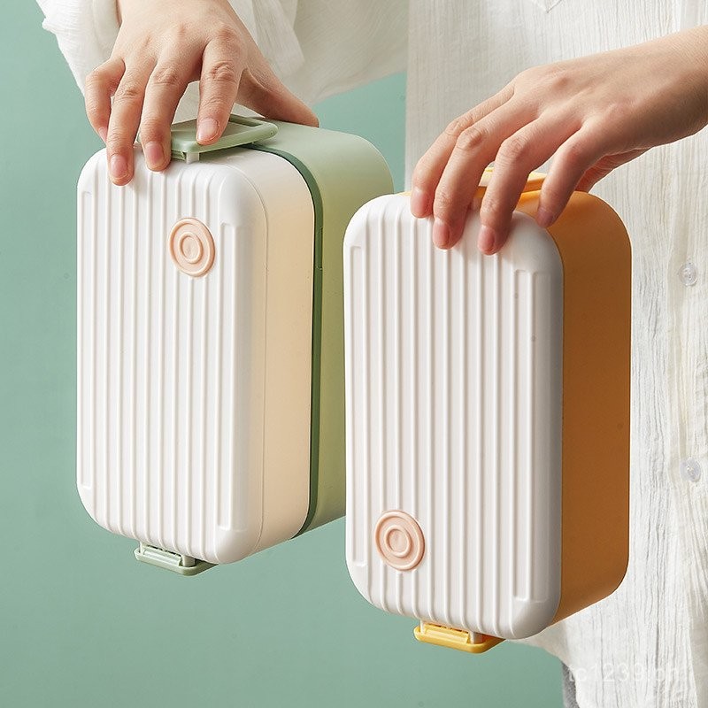 Office Lunch Box Large Capacity New Lunch Box Lei Japanese Primary ...