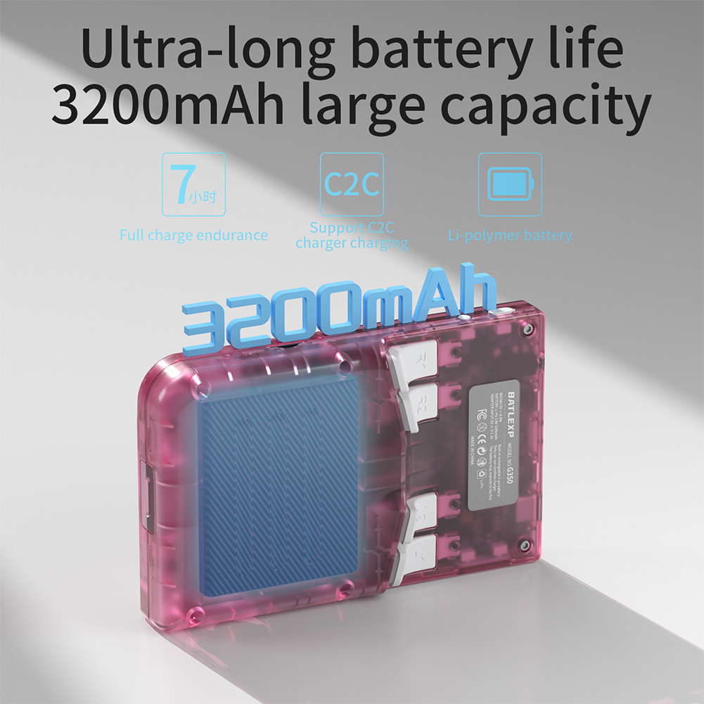 G350 Handheld Game Console 3.5\'\' IPS Screen Linux System Dual ...