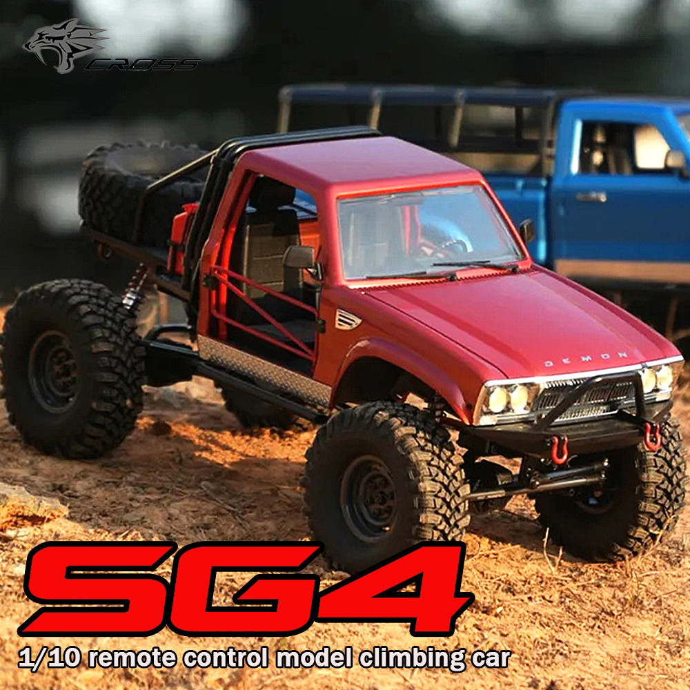 CROSS RC DEMON SG4 4WD 4X4 KIT/RTR Hard Shell 1/10 RC Electric Remote ...
