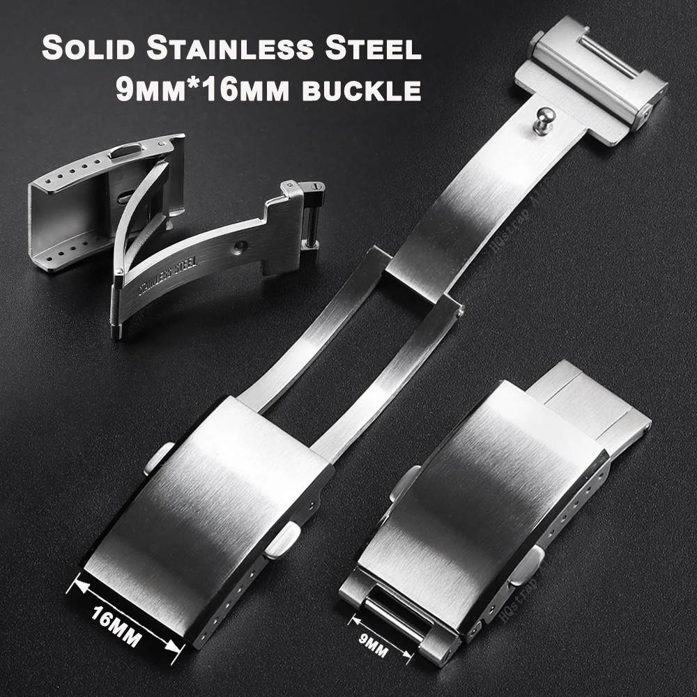 High Quality 9x16mm Steel Watch Buckle for Rolex Watch Strap Button for ...