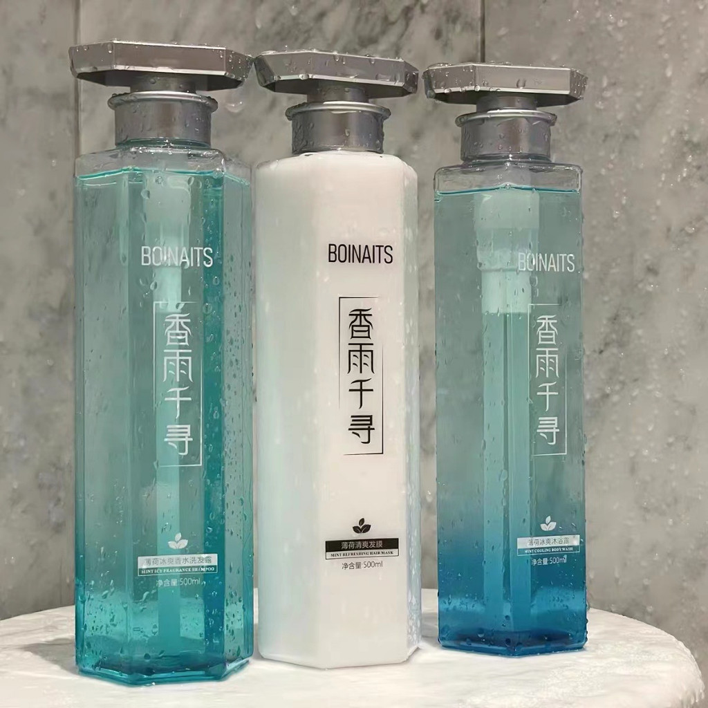 Cool Menthol Body Wash Shampoo Refreshing Oil Control Moisturizing ...