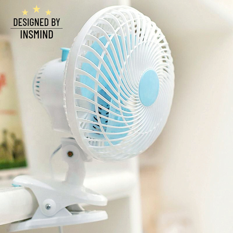 SS 40W Clip Fan With Stand Electric Fan Two-Speed Wind Desk Fan Clip ...