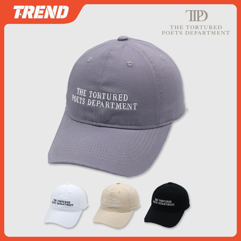 Taylor Swift TTPD Cap The Tortured Poets Department Embroidery Baseball ...