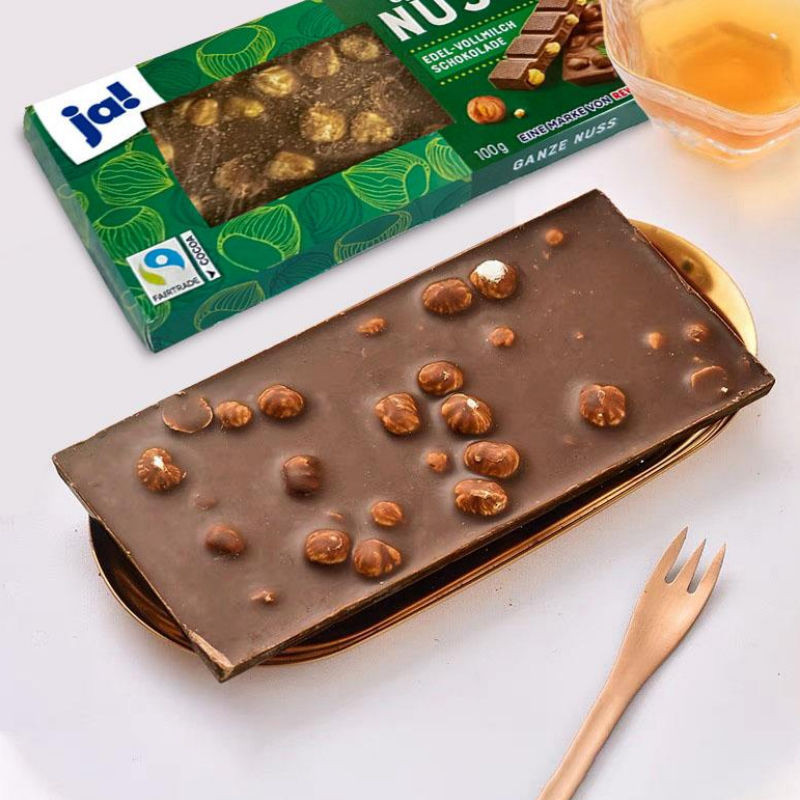 Baked Siberian Hazelnut Broken Milk Chocolate Products Cocoa Silky Nuts ...