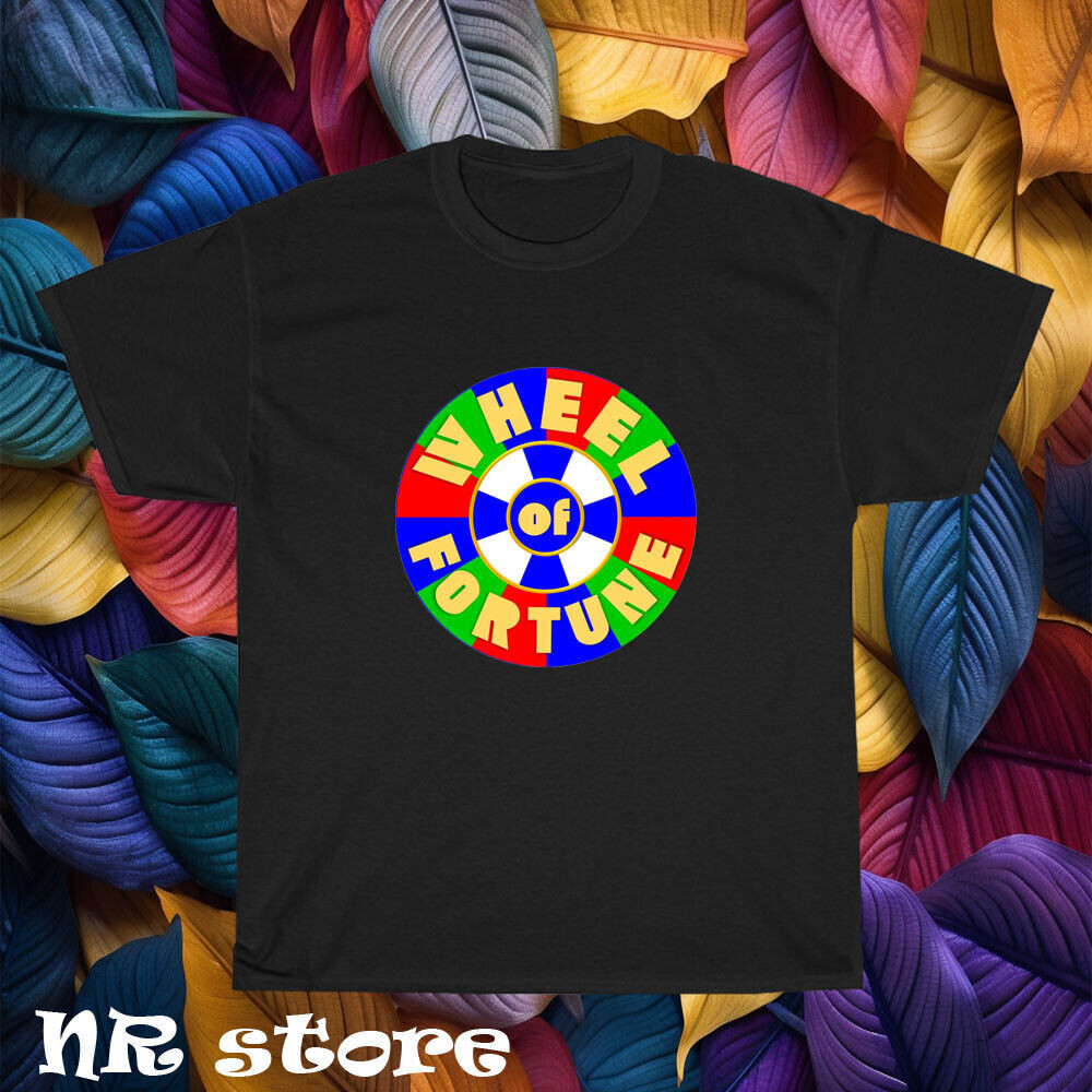 New Wheel Of Fortune Retro Tv Show Logo Tshirt For Man | Shopee Philippines