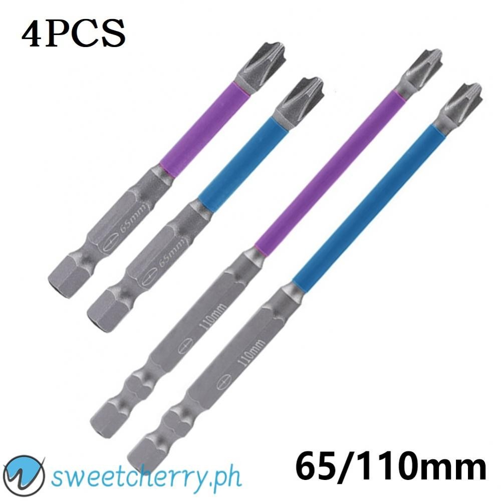 Efficient Special Slotted Cross Screwdriver Bit with Magnet 65mm and ...