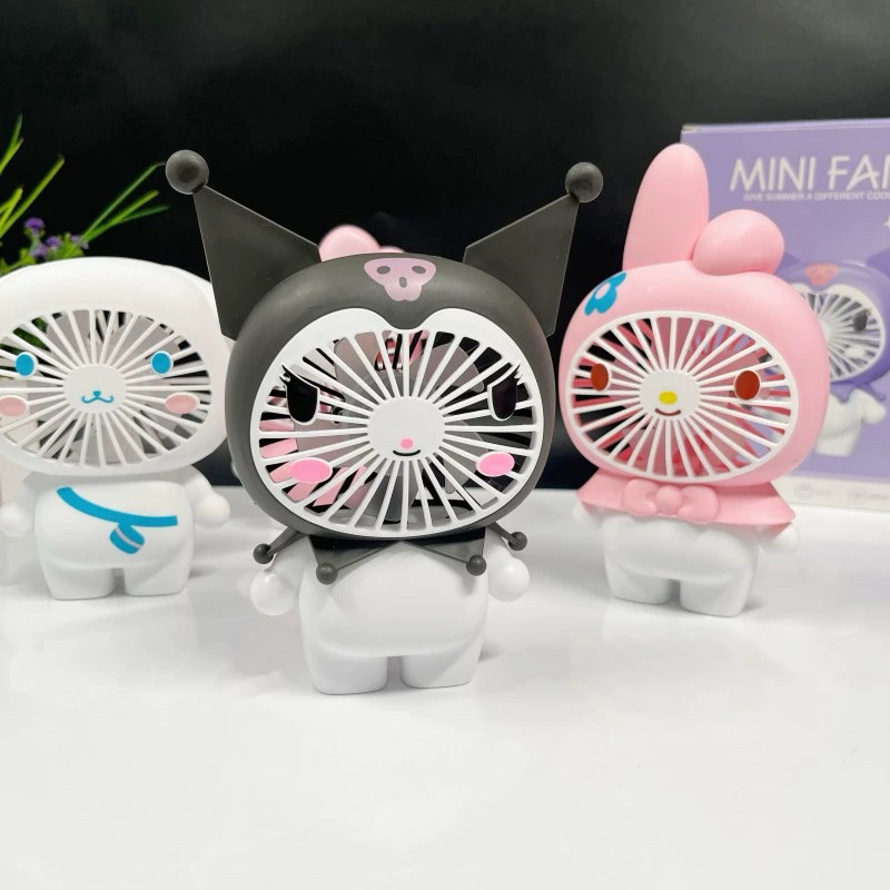 USB mini fan Sanrio kuromi cinnamon my melody | Shopee Philippines