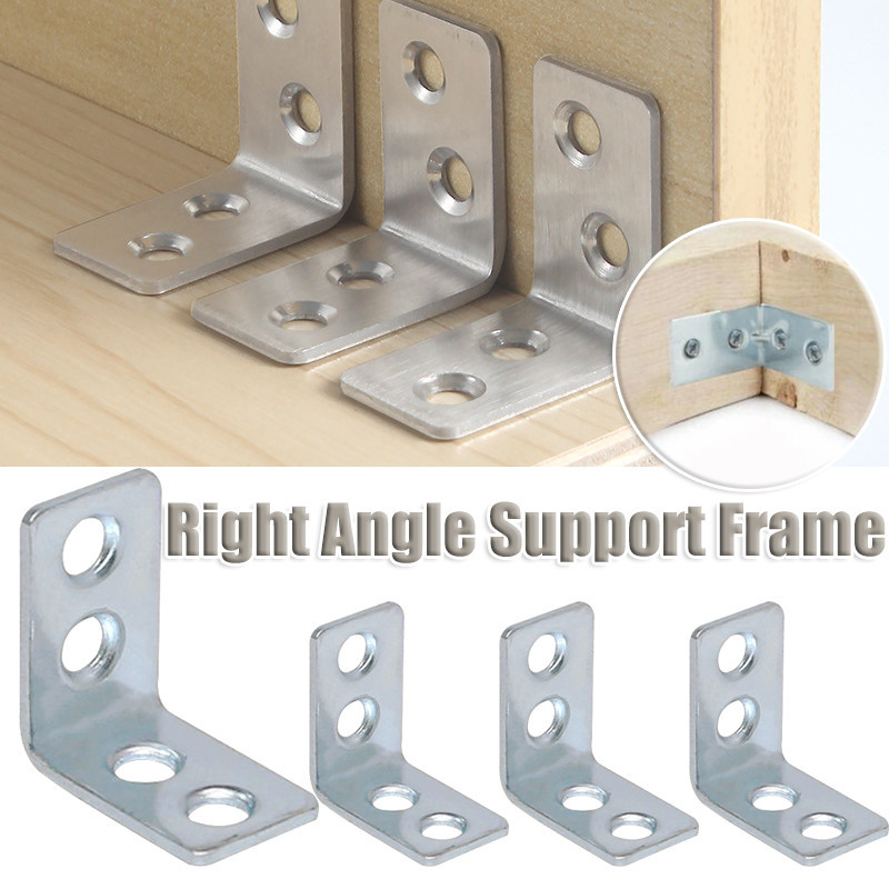Thickened 90 Degree Right Angle Iron L-Shaped Fastener Partition ...