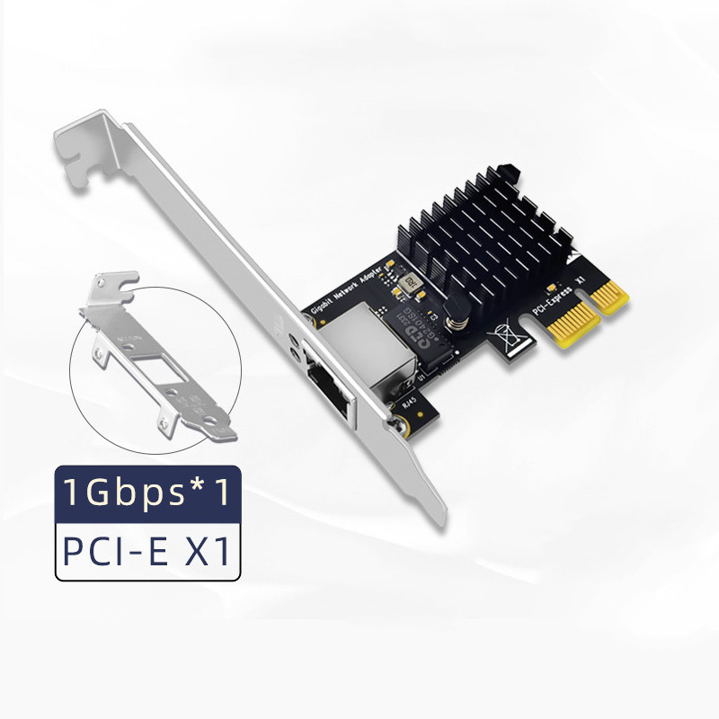NEW PCIE Gigabit Ethernet Network Card PCI Express X1 to RJ45 Network ...