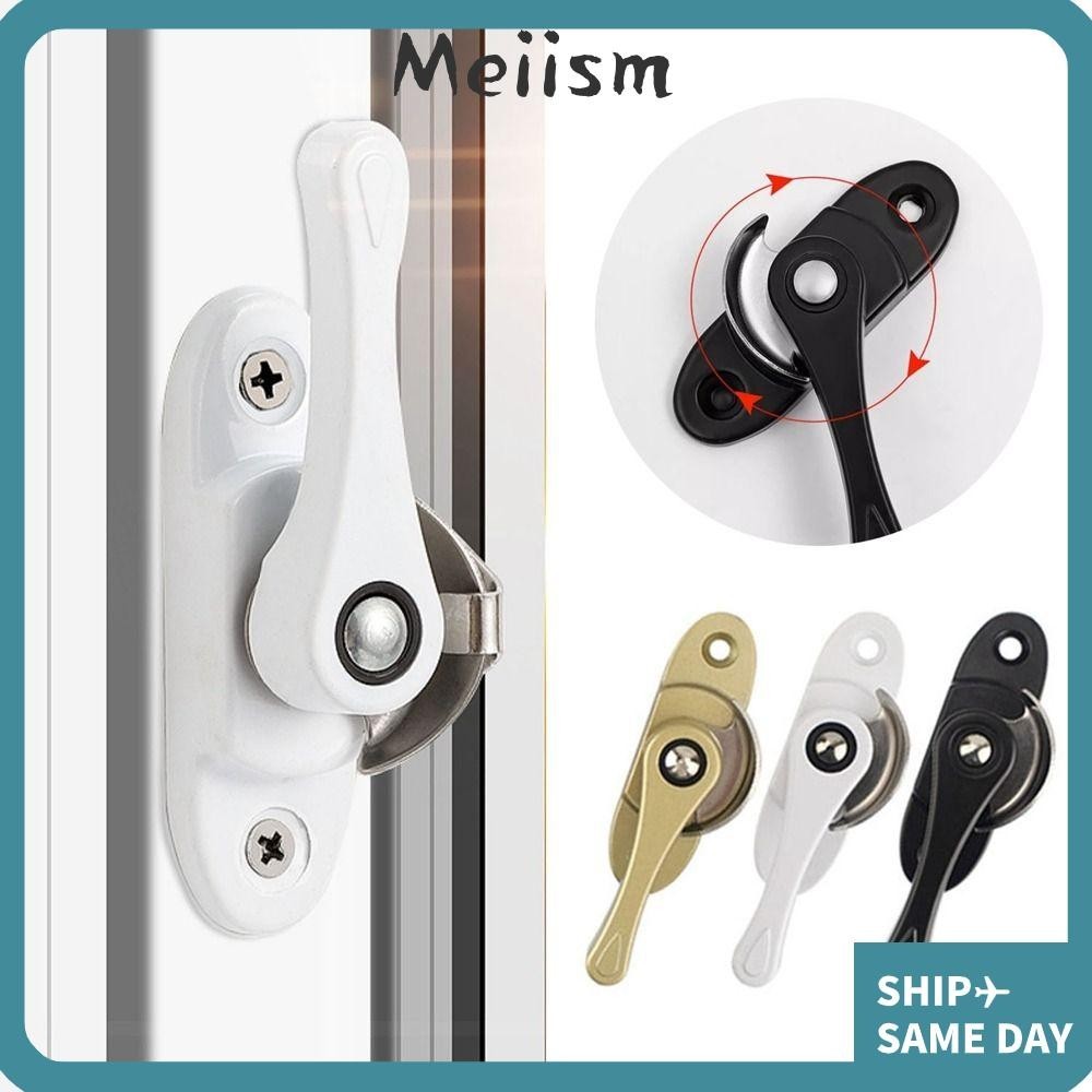 MEIISM Window Safety Lock, Double-sided Hardware Window Lock Buckle ...