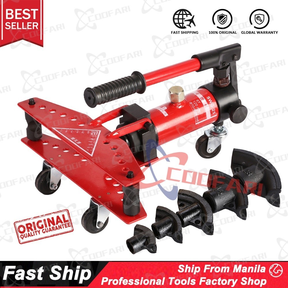 SWG-25 1Inch Integral Manual Hydraulic Pipe Bender Galvanized Pipe Iron ...