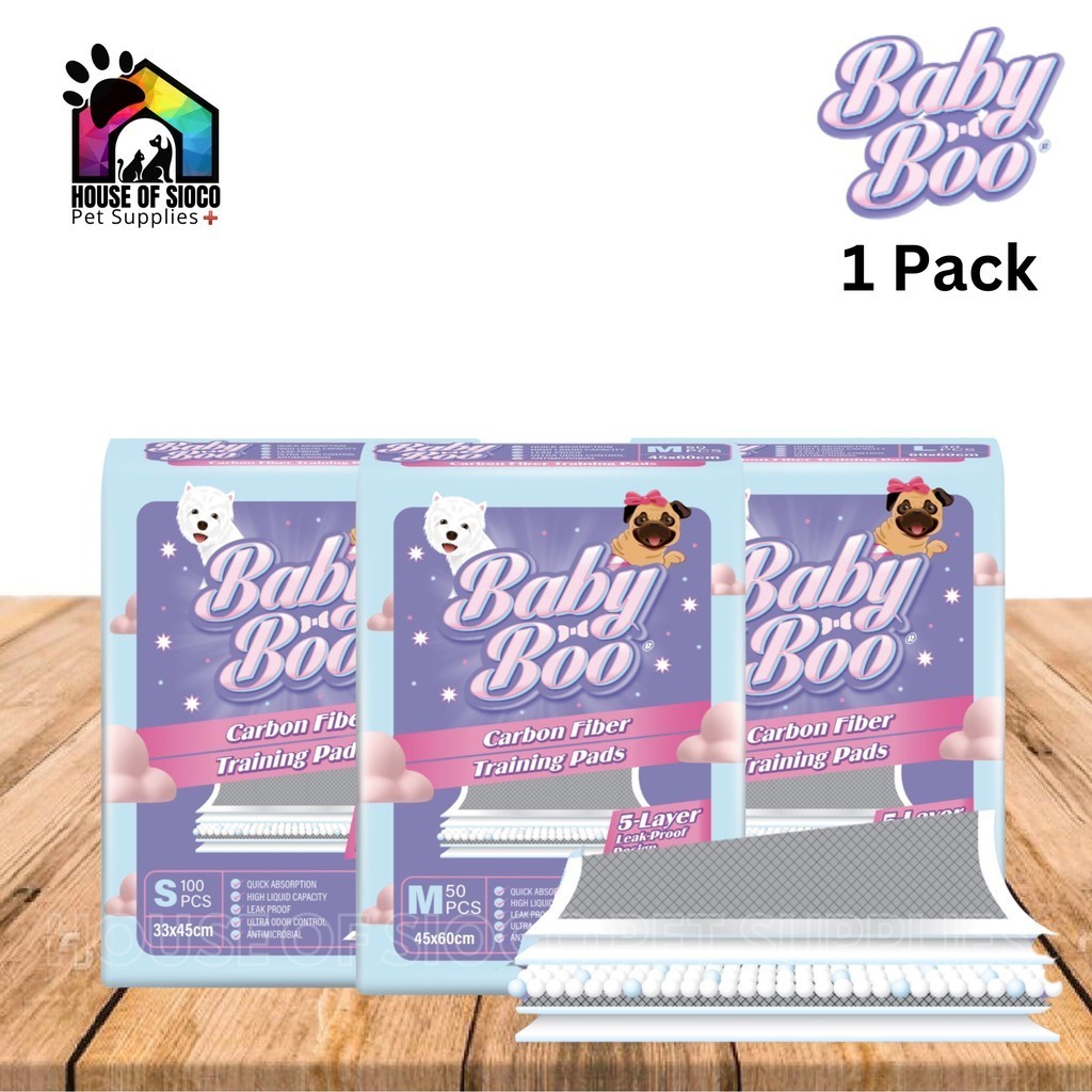 Baby Boo Carbon Fiber Training Pads Per Pack | Shopee Philippines