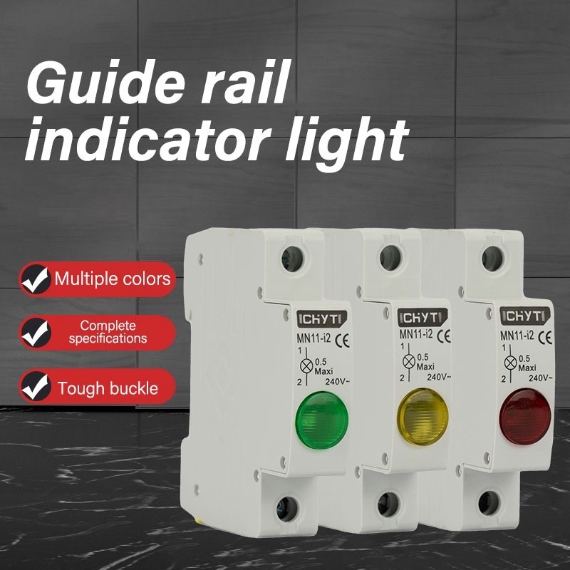 &Led Rail Type Signal Light Circuit Breaker Distribution Box Cabinet ...