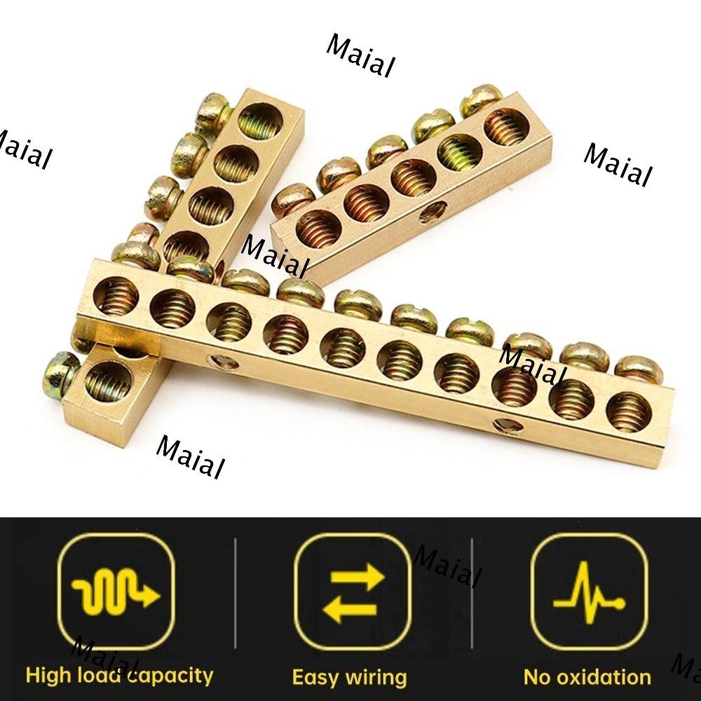MAIAL Wire Connector, Multi-specification Copper Copper Bar Terminal ...