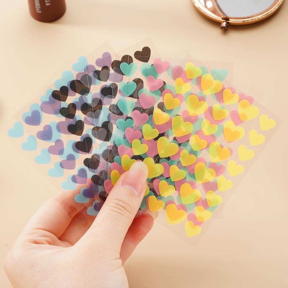 36PCS Acne Care Sticker Love Pe Acne Sticker Heart-Shaped Colorful ...