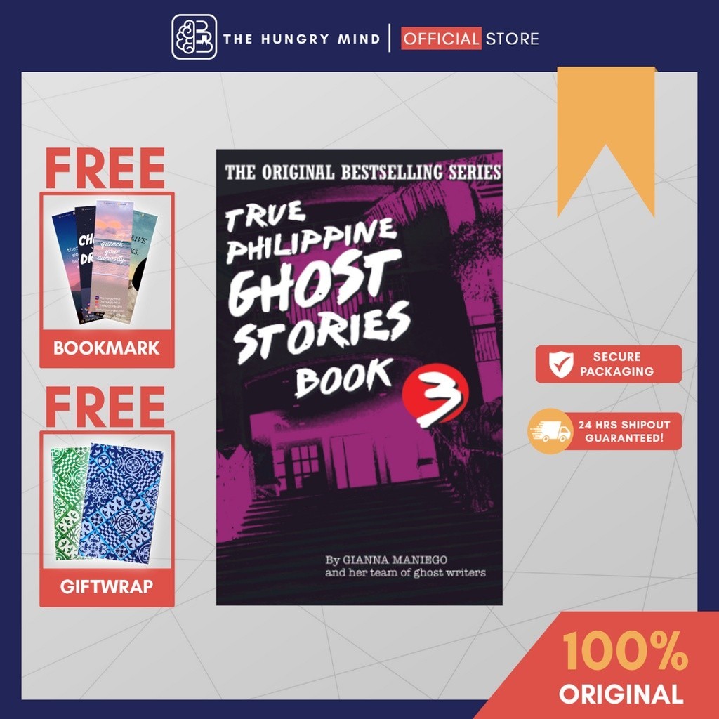 True Philippine Ghost Stories Book 3 (ORIGINAL) by Gianna Maniego (PB ...