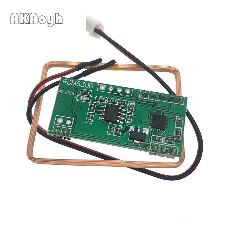 125khz Rfid Reader Module Rdm6300 Uart Output Access Control System For Arduino Diy Kit Shopee