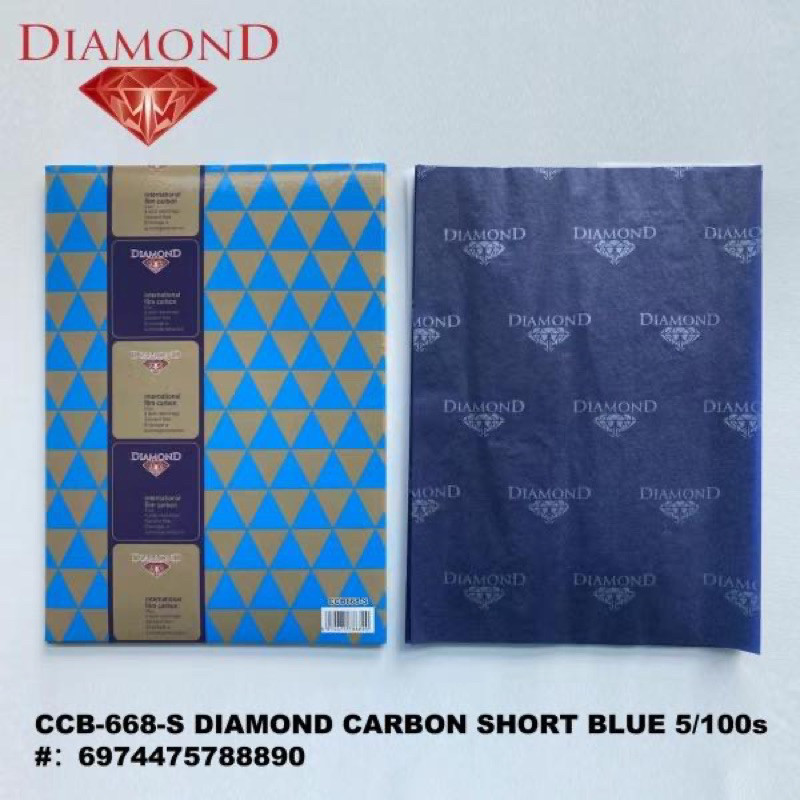 diamond Carbon Paper blue Long &short 5pcs&10pcs | Shopee Philippines