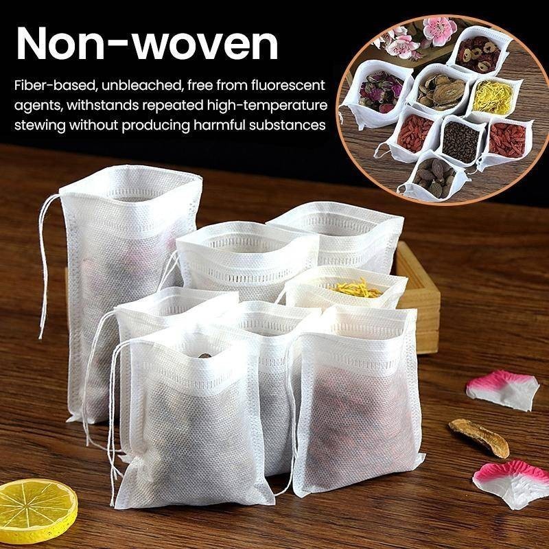 100pcs Tea Bag Coffee Filter Pouch Bag Filter and Brew Coffee Tea Bag ...