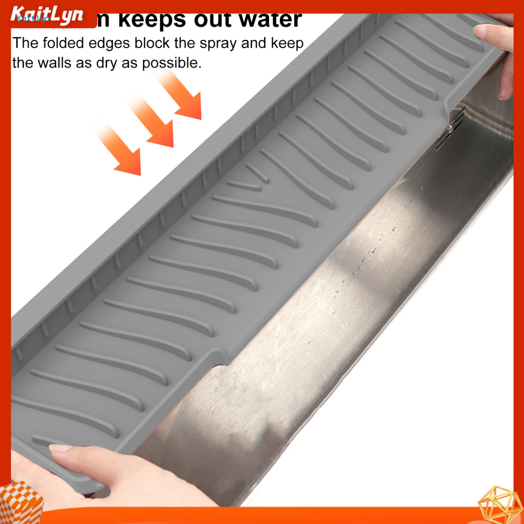 Non-slip Dish Drying Mat Silicone Drying Mat Non-slip Silicone Kitchen ...