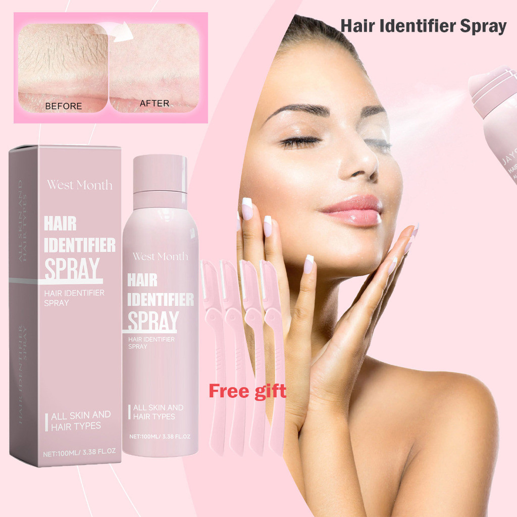 100ml Hair Identifier Spray For Face Shaving Gentle Formula Face ...